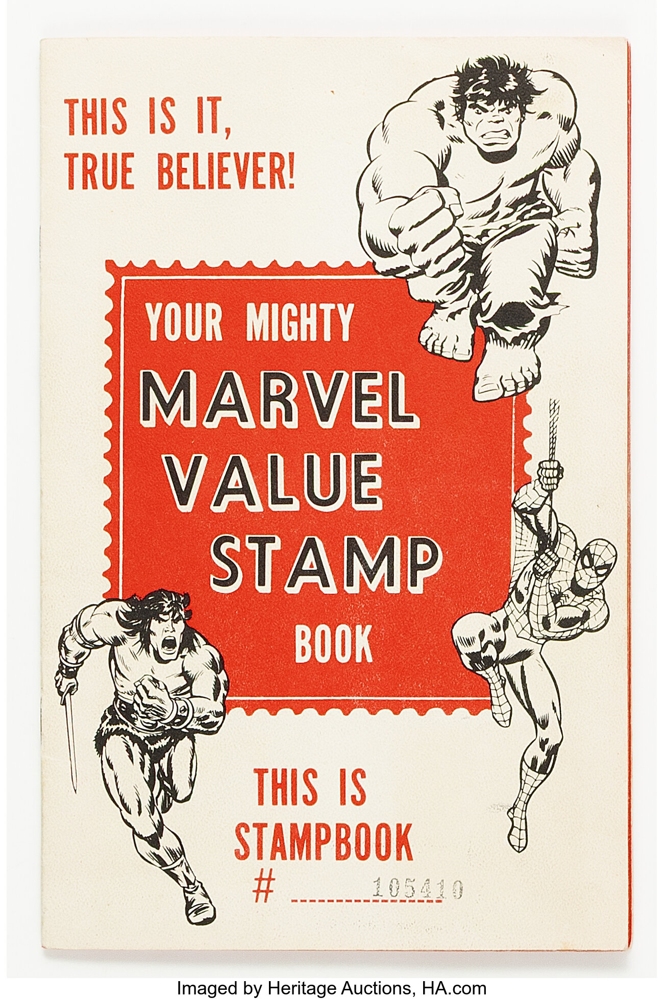 Marvel Value Stamp Book with Complete 100 Stamp Set (Marvel, 1974 ...