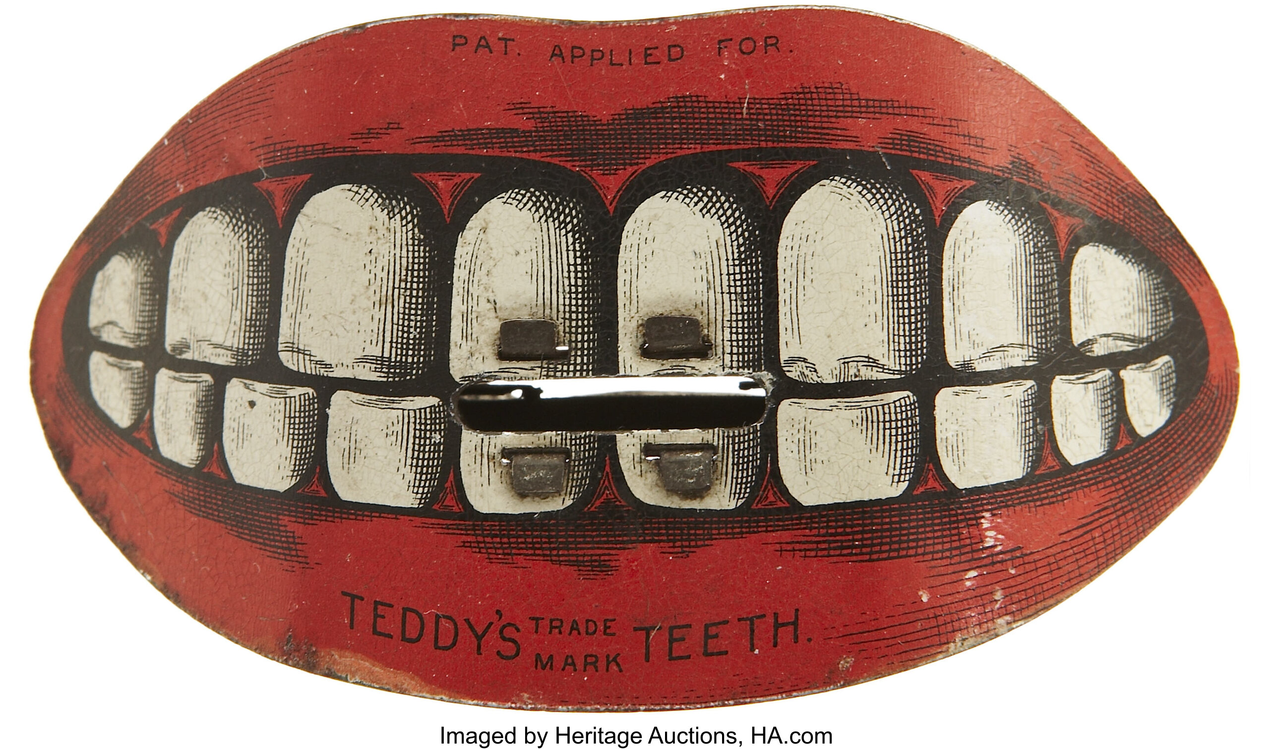 Theodore Roosevelt: "Teddy's Teeth" Whimsical Campaign Novelty ...