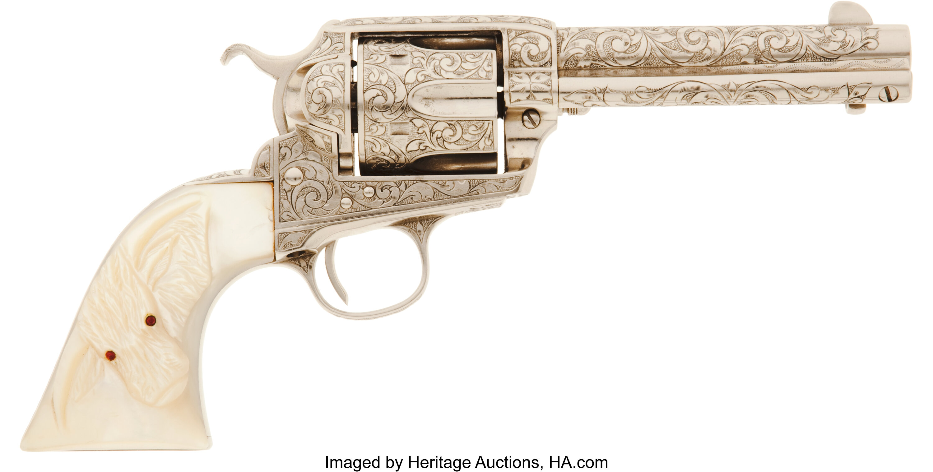 Another Exquisite, Documented, Cole Agee Engraved Colt SAA, | Lot ...