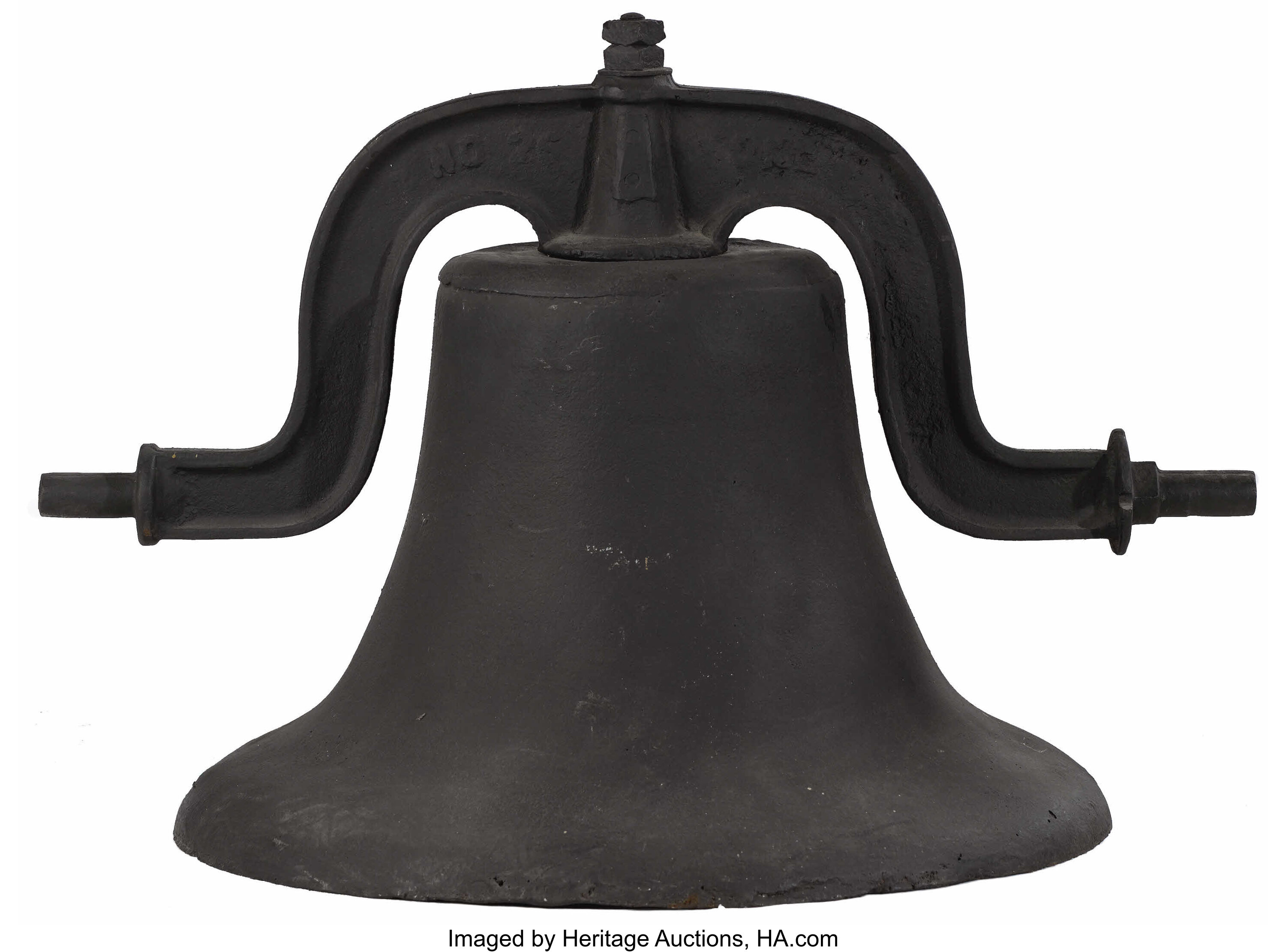 An American Iron Bell . O.S. Bell Company, Hillsboro, Ohio, USA. | Lot ...