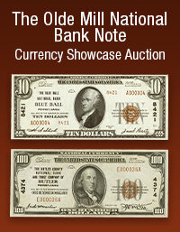 2023 September 24 The Olde Mill National Bank Note Currency Showcase ...