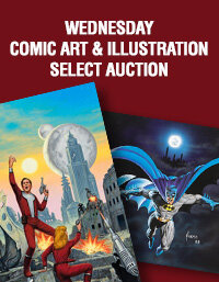 Wednesday Comic Art & Illustration Select Auction #322538