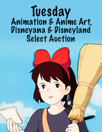 Tuesday Animation and Anime Art, Disneyana and Disneyland Select ...