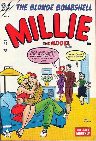 How Much Is Millie the Model Comics #44 Worth? Browse Comic Prices ...