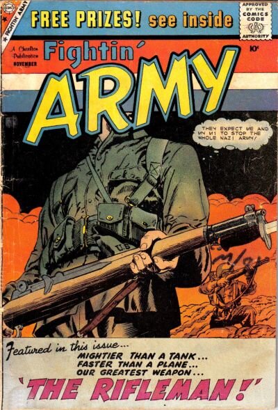 How Much Is Fightin' Army #32 Worth? Browse Comic Prices | Heritage ...