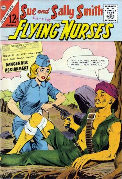 Sue and Sally Smith, Flying Nurses Comics Values and Price Guide ...