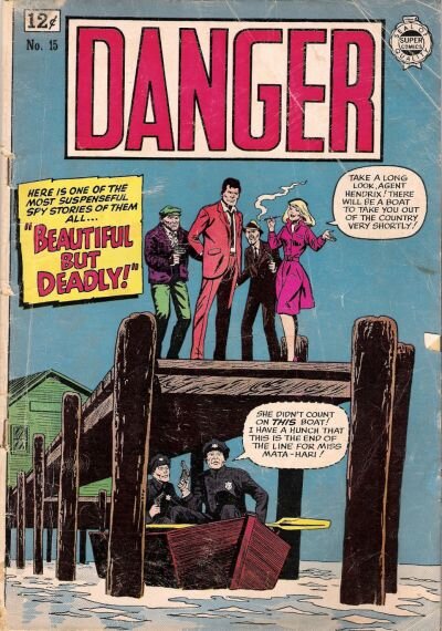 How Much Is Danger #15 Worth? Browse Comic Prices | Heritage Auctions