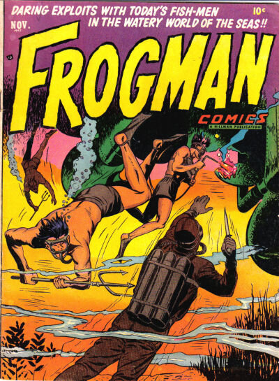 How Much Is Frogman Comics #5 Worth? Browse Comic Prices | Heritage ...