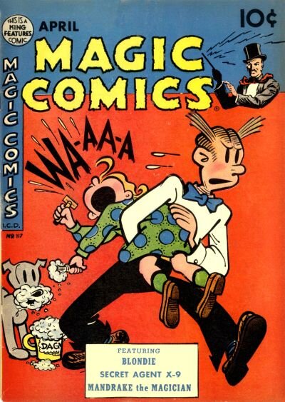How Much Is Magic Comics #117 Worth? Browse Comic Prices | Heritage ...