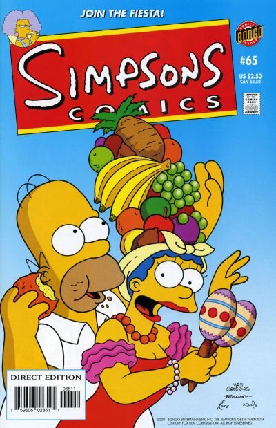 How Much Is Simpsons Comics #65 Worth? Browse Comic Prices | Heritage ...