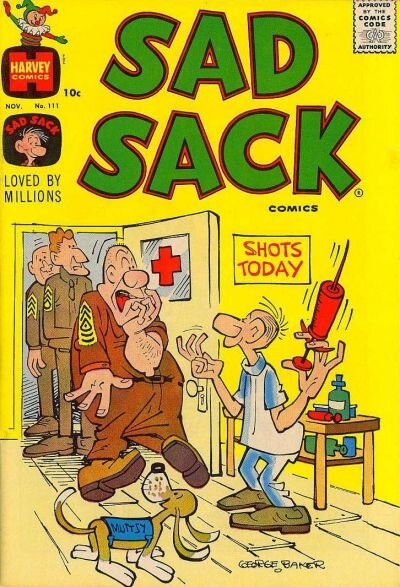 How Much Is Sad Sack Comics #111 Worth? Browse Comic Prices | Heritage ...
