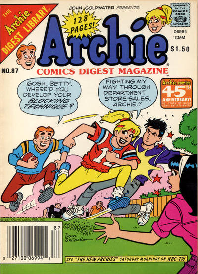 How Much Is Archie Comics Digest #87 Worth? Browse Comic Prices ...