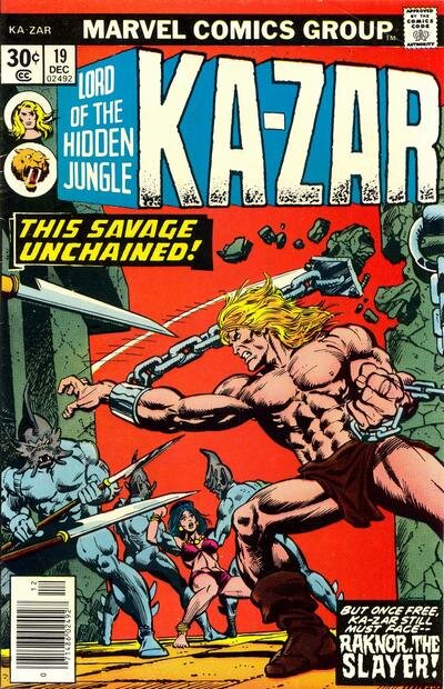 How Much Is Ka-Zar #19 Worth? Browse Comic Prices | Heritage Auctions