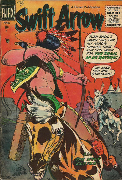 Swift Arrow, 1957 Series Comics Values and Price Guide | Heritage Auctions