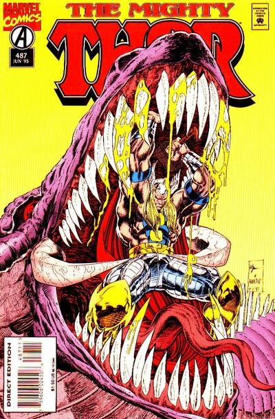 How Much Is Thor #487 Worth? Browse Comic Prices | Heritage Auctions