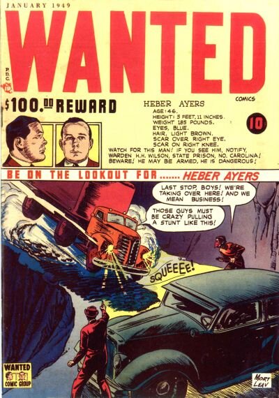 How Much Is Wanted Comics #17 Worth? Browse Comic Prices | Heritage Auctions