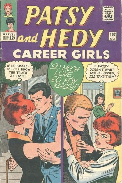 How Much Is Patsy and Hedy #102 Worth? Browse Comic Prices | Heritage ...