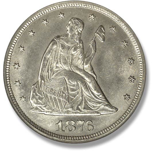 Heritage Auctions - - Twenty Cent Piece.