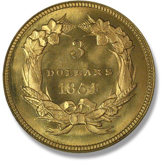Heritage Auctions - - Three Dollar Gold Piece.