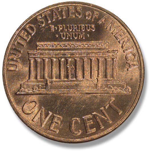 Heritage Auctions - - Lincoln. Memorial reverse.