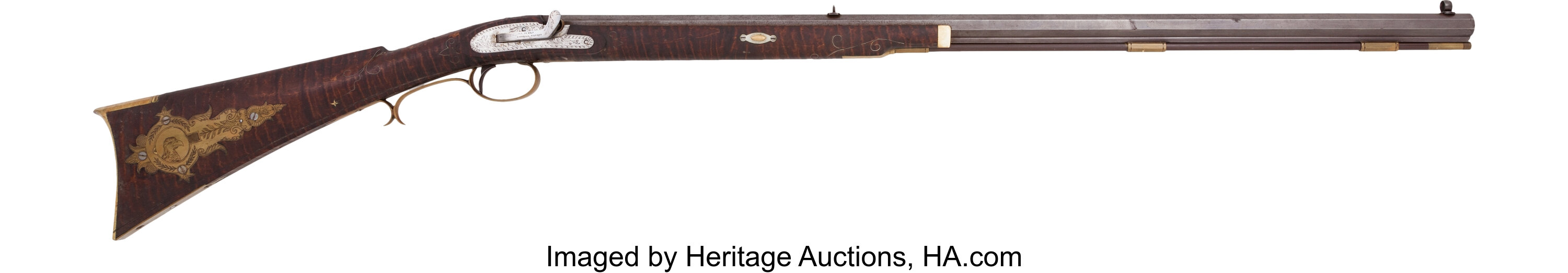 R.T. De Walt Mule Ear Contemporary Percussion Rifle.... Long Guns | Lot ...