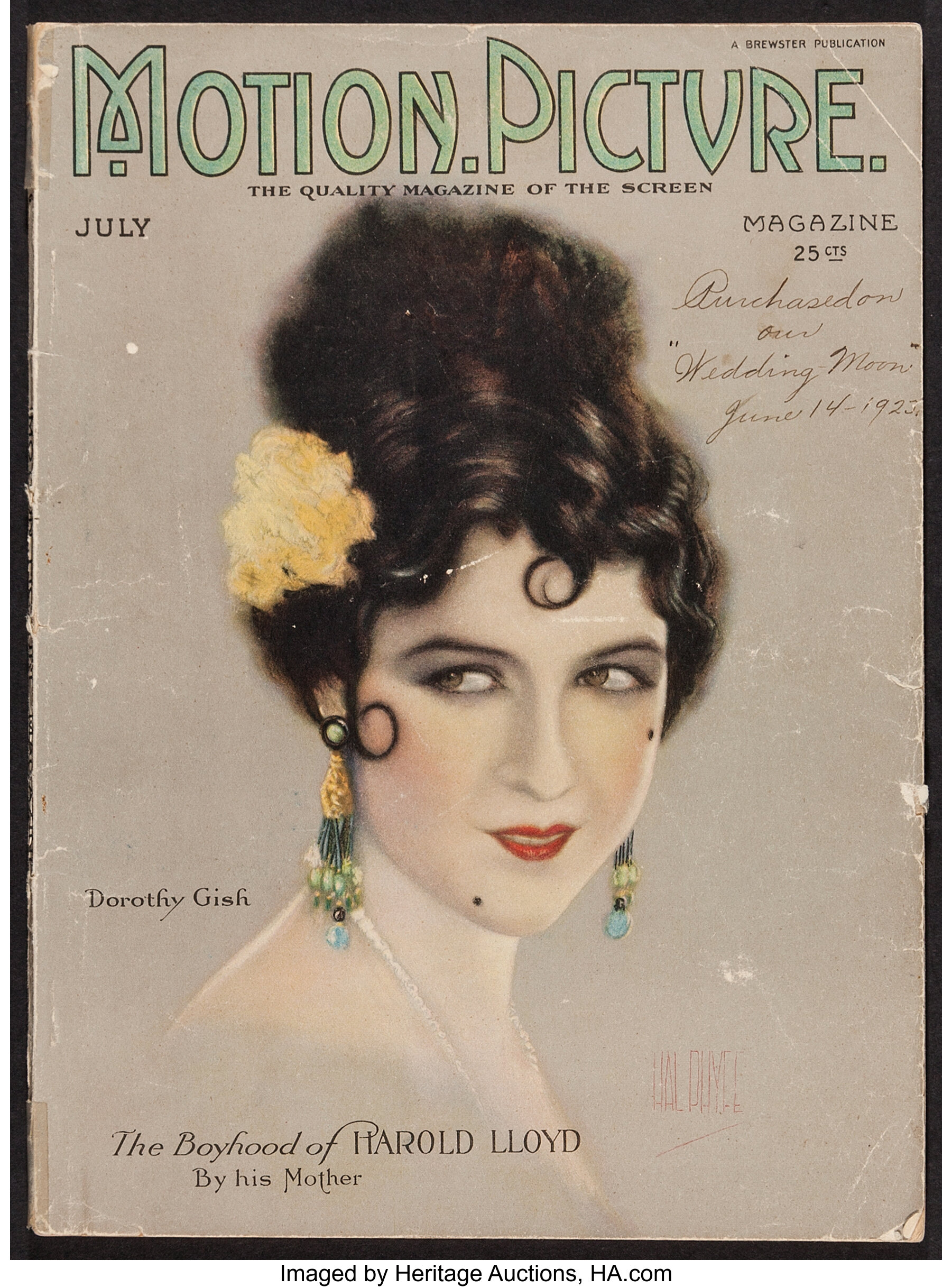 Motion Picture Magazine (Brewster Publications, 1923). Magazine | Lot ...