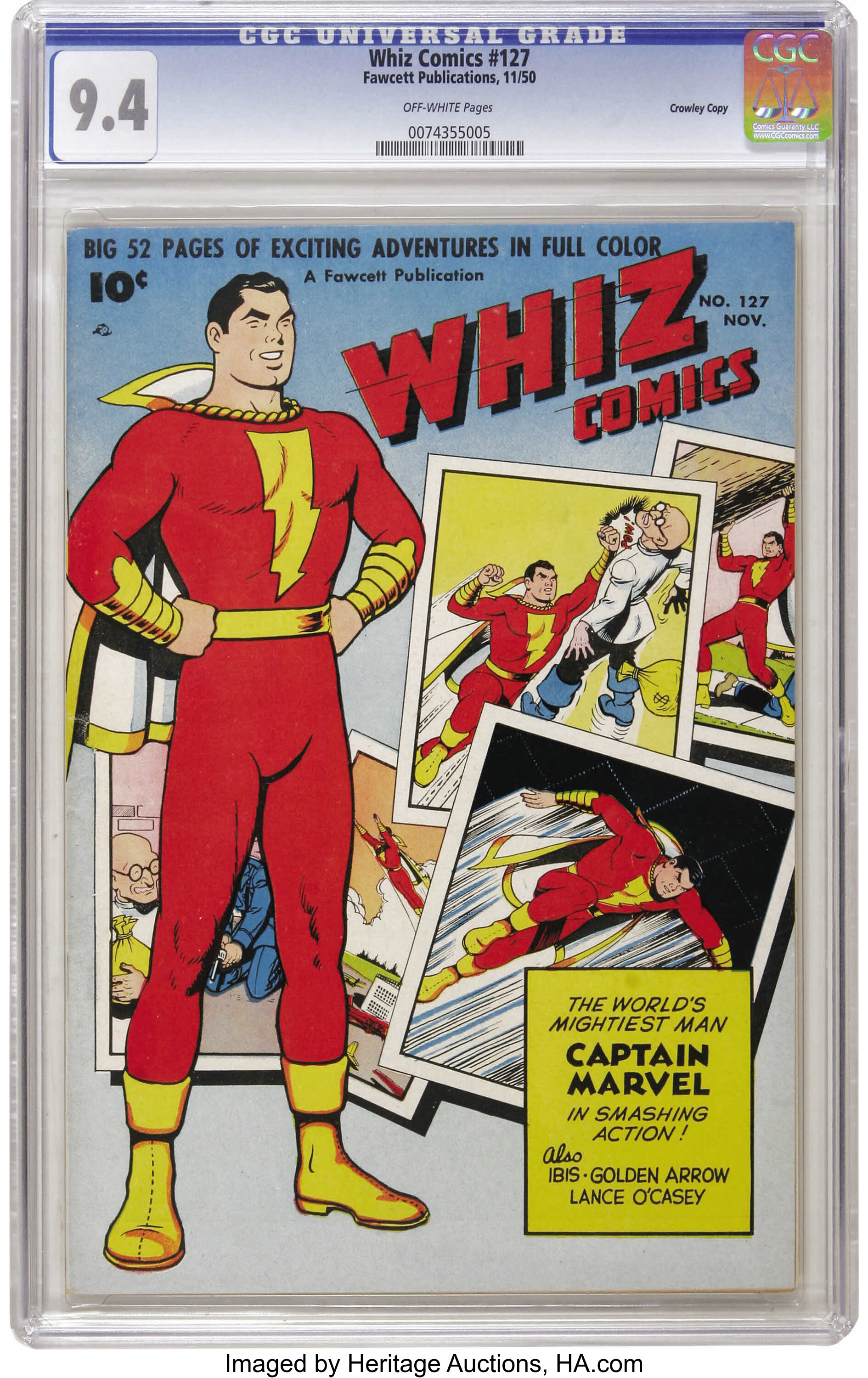 How Much Is Whiz Comics #127 Worth? Browse Comic Prices | Heritage Auctions