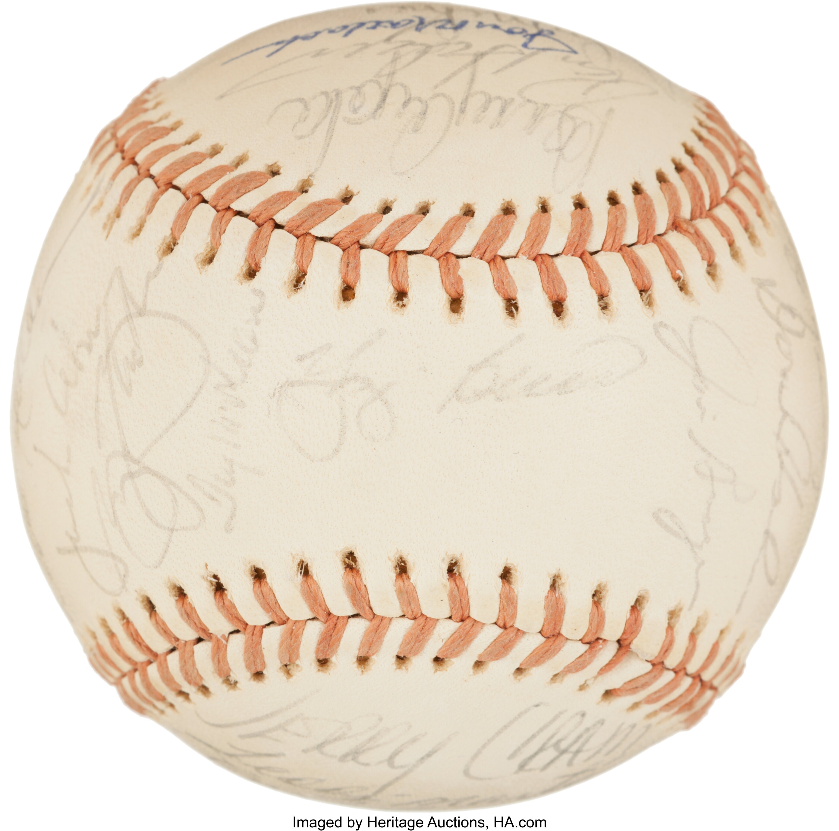 1975 New York Mets Team Signed Baseball (31 Signatures).... | Lot ...