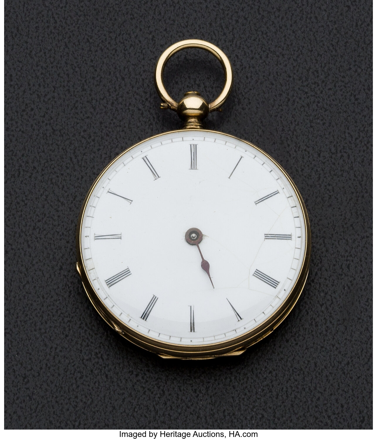Swiss 14k Gold Bulls Eye Pocket Watch. ... Timepieces Swiss and | Lot ...