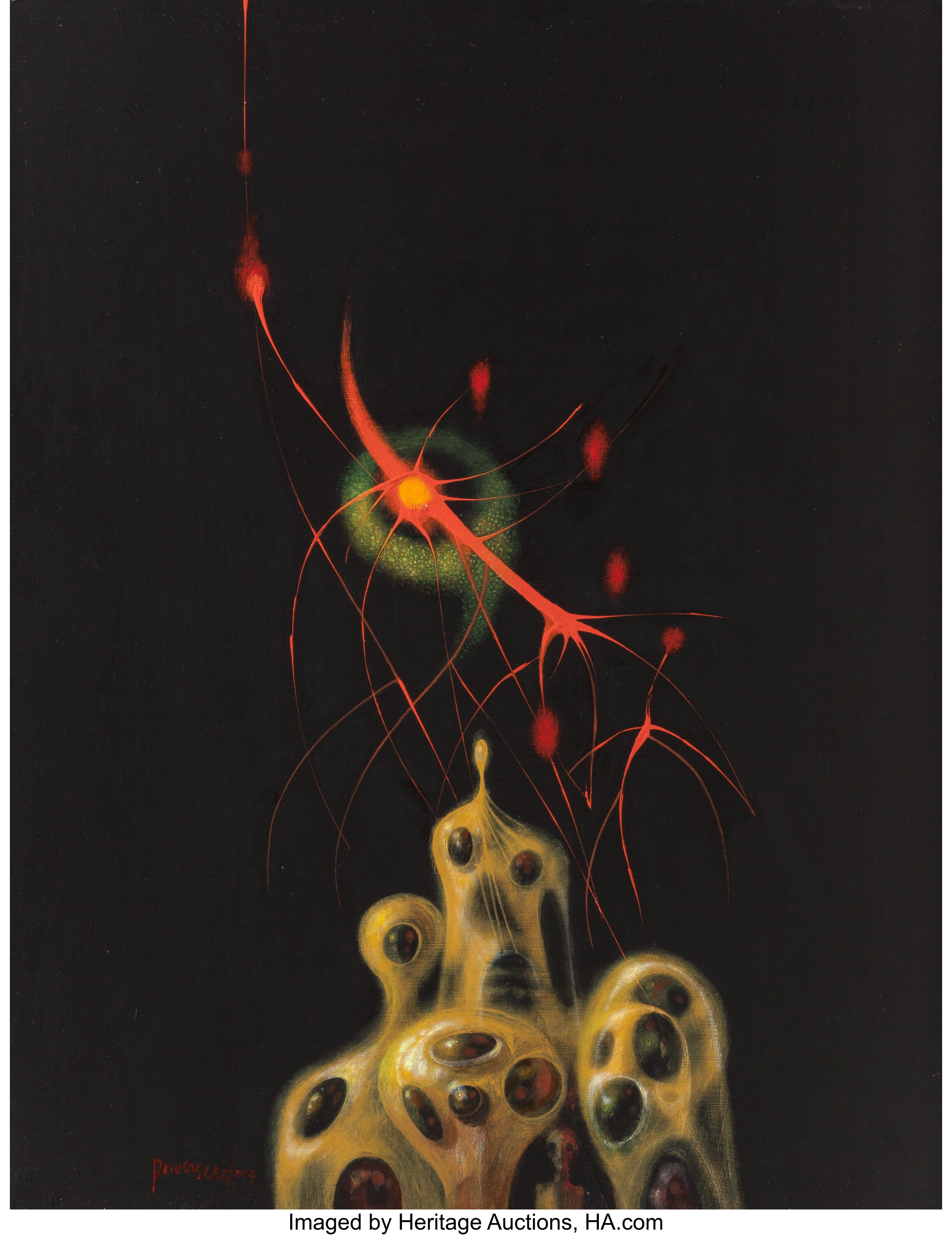RICHARD M. POWERS (American, 1921-1996). Star Light Star Bright- | Lot ...