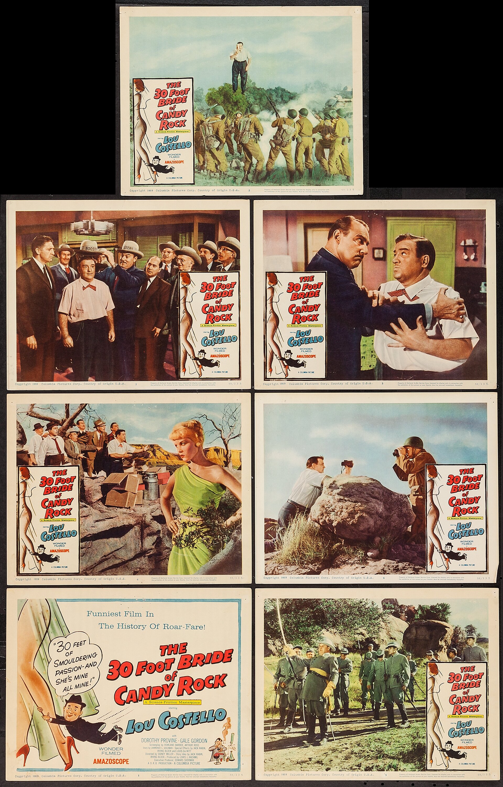 The 30 Foot Bride of Candy Rock (Columbia, 1959). Title Lobby Card ...