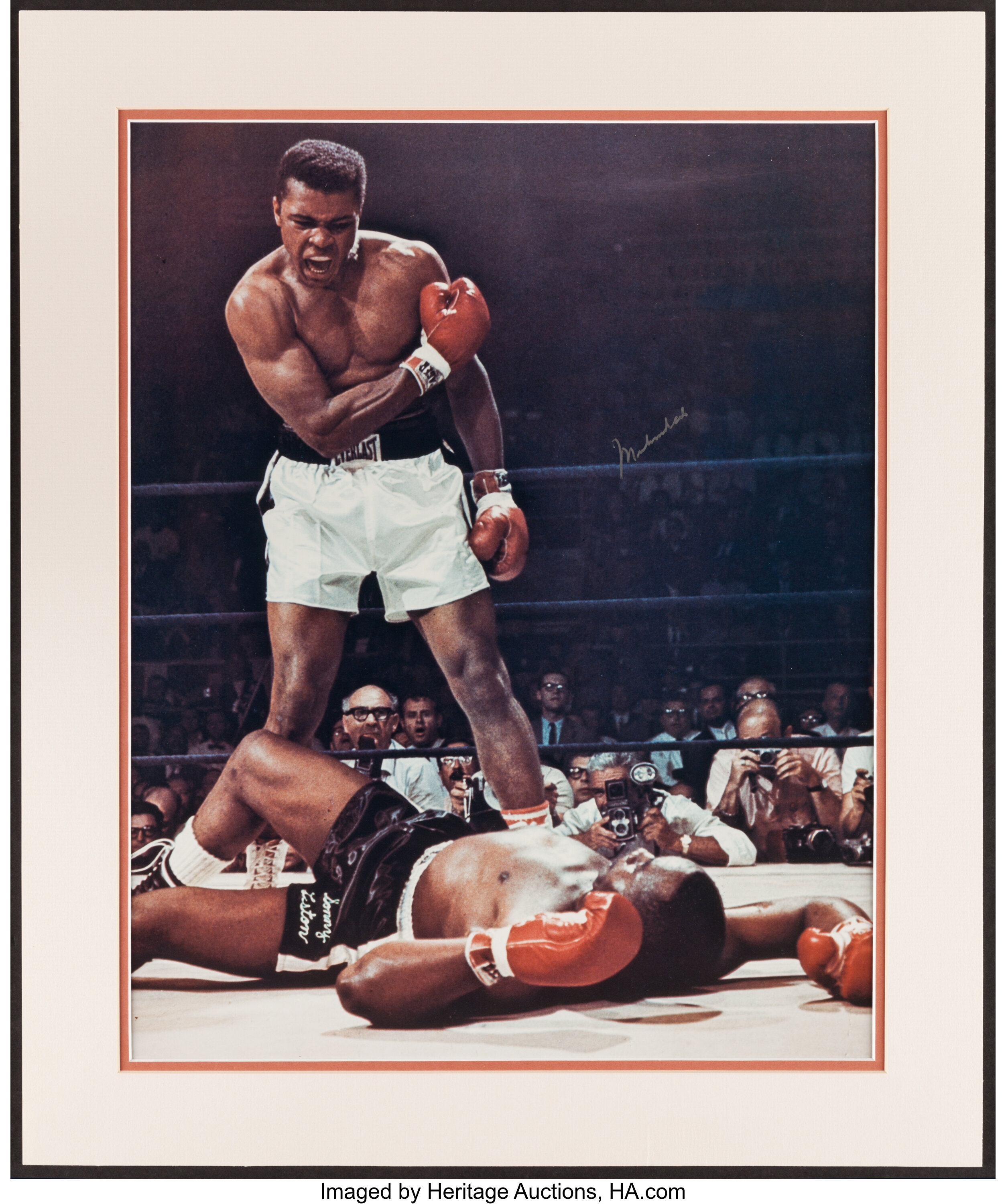 Muhammad Ali Signed Oversized Photograph.... Boxing Collectibles | Lot ...