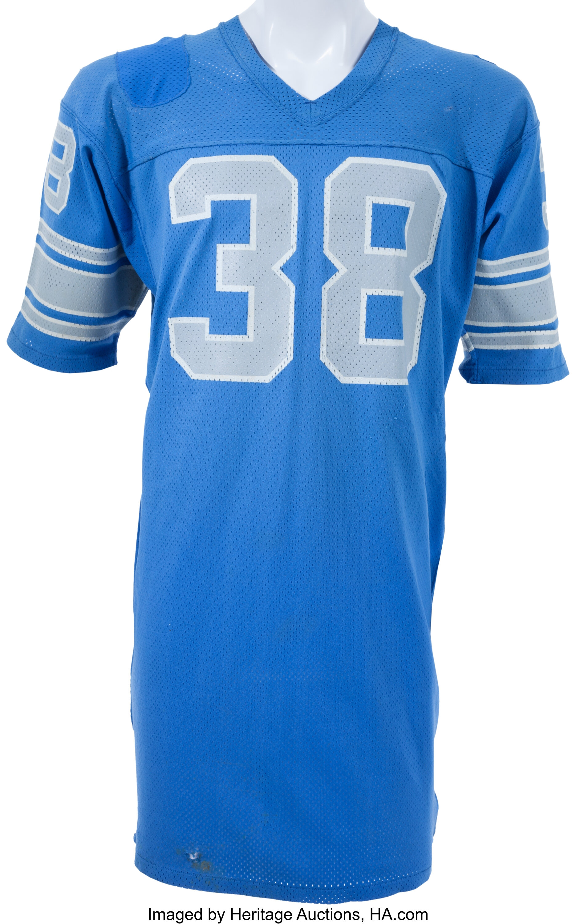 1976 Lawrence Gaines Game Worn Detroit Lions Jersey. ... Football | Lot ...