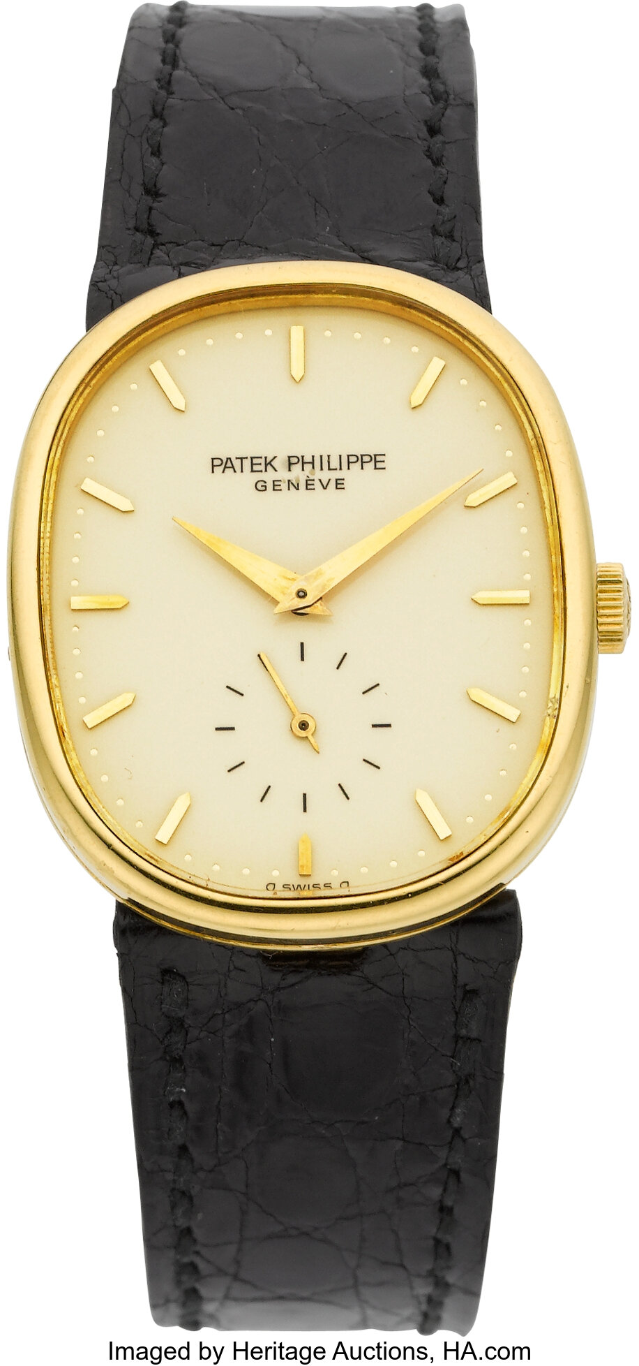 Patek Philippe Ref. 3948 Ellipse Gold Wristwatch, circa 1975. ... | Lot ...