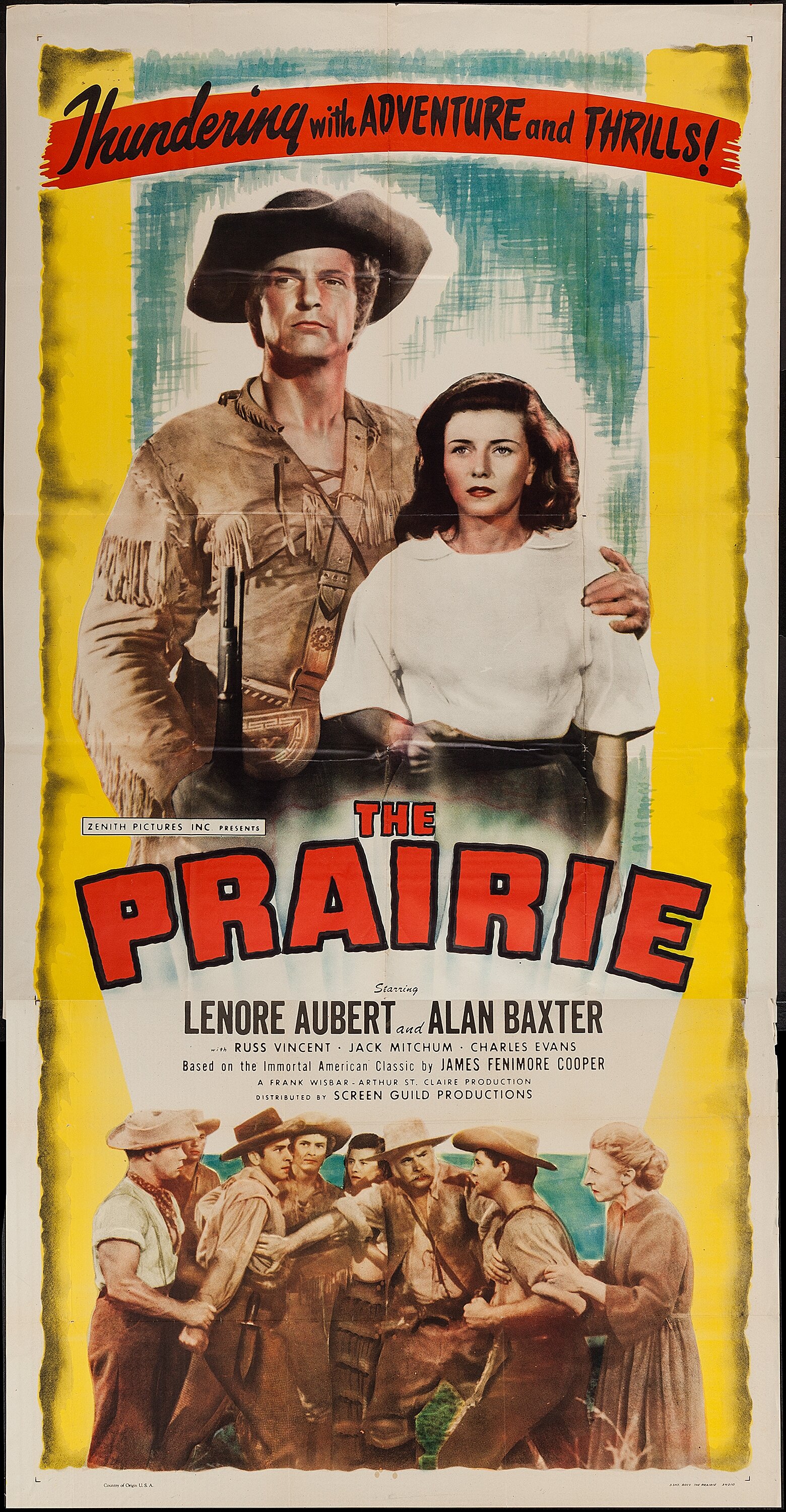 The Prairie (Screen Guild Productions, 1947). Three Sheet (41" X | Lot ...