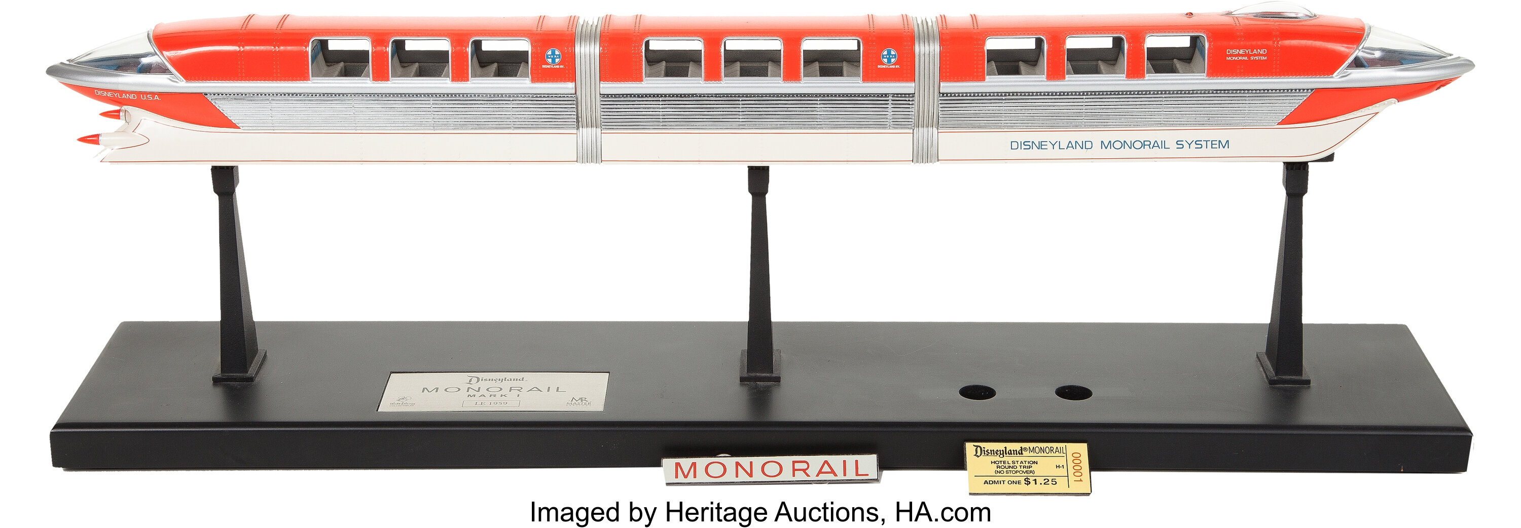 Disneyland Mark I Monorail Limited Edition Model (Master Replicas ...
