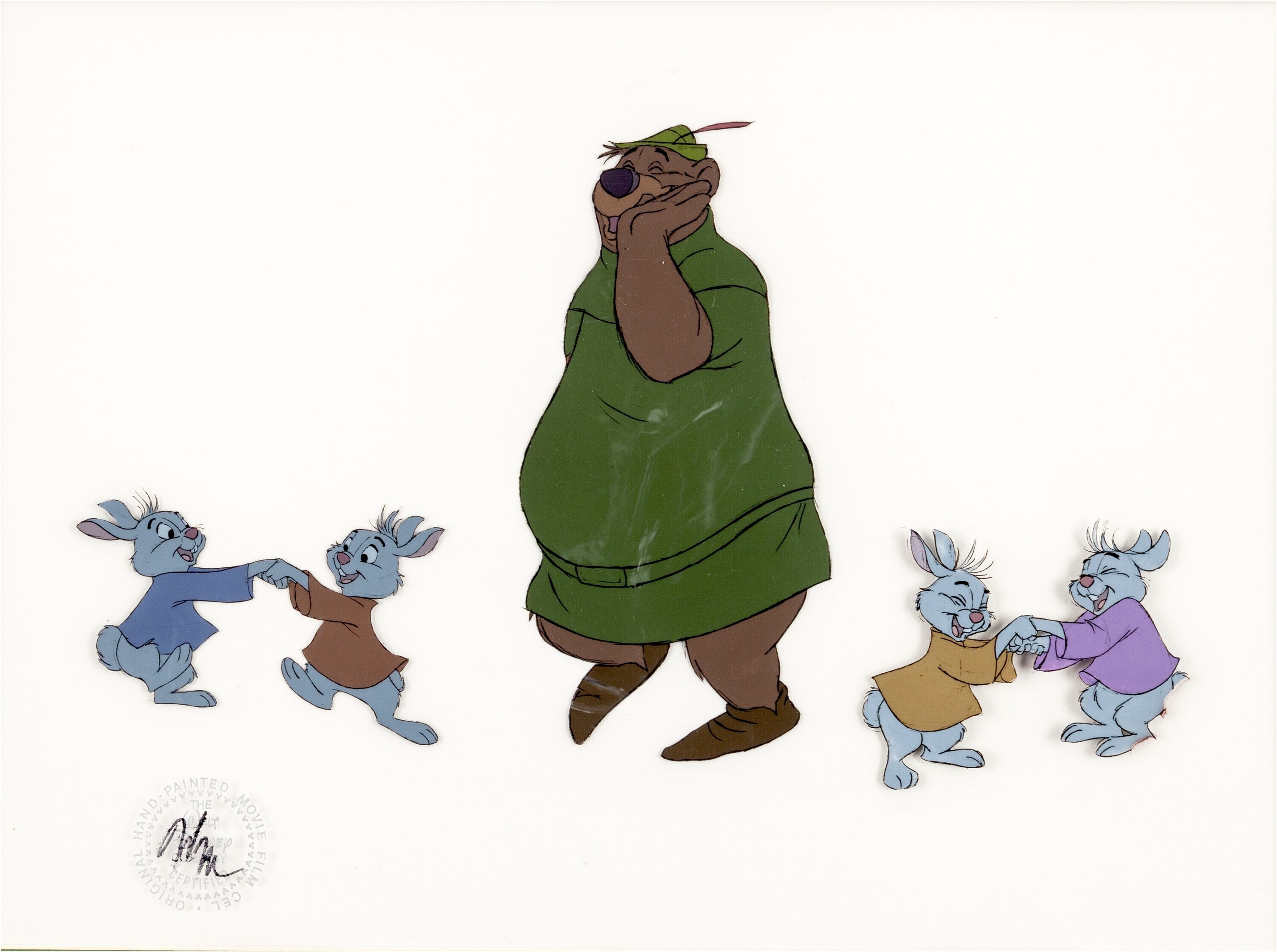 Robin Hood Prince John Production Cel Set-Up (Walt Disney, | Lot #96215 ...