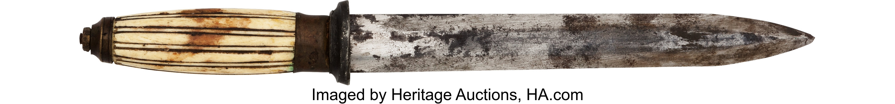 C. 1840 Knife that Appears to have been made from a Cut Down C. | Lot ...