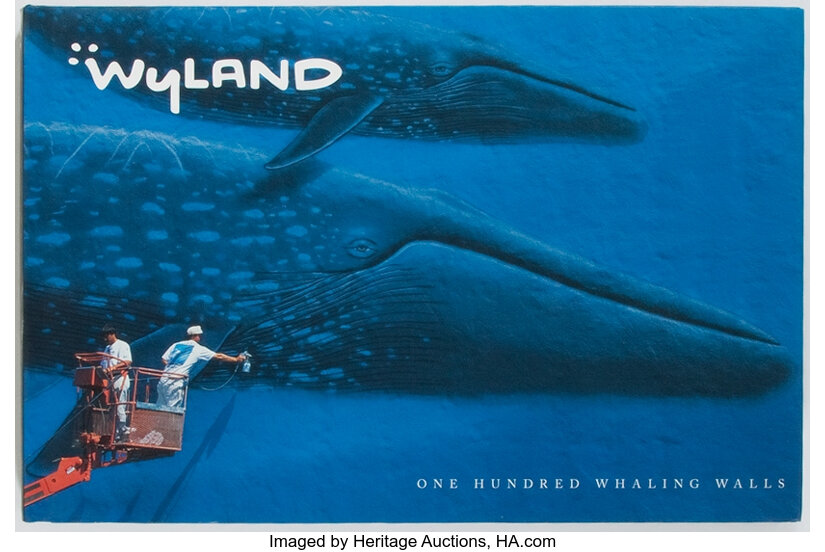 Wyland. SIGNED One Hundred Whaling Walls by Wyland. Introduction by ...