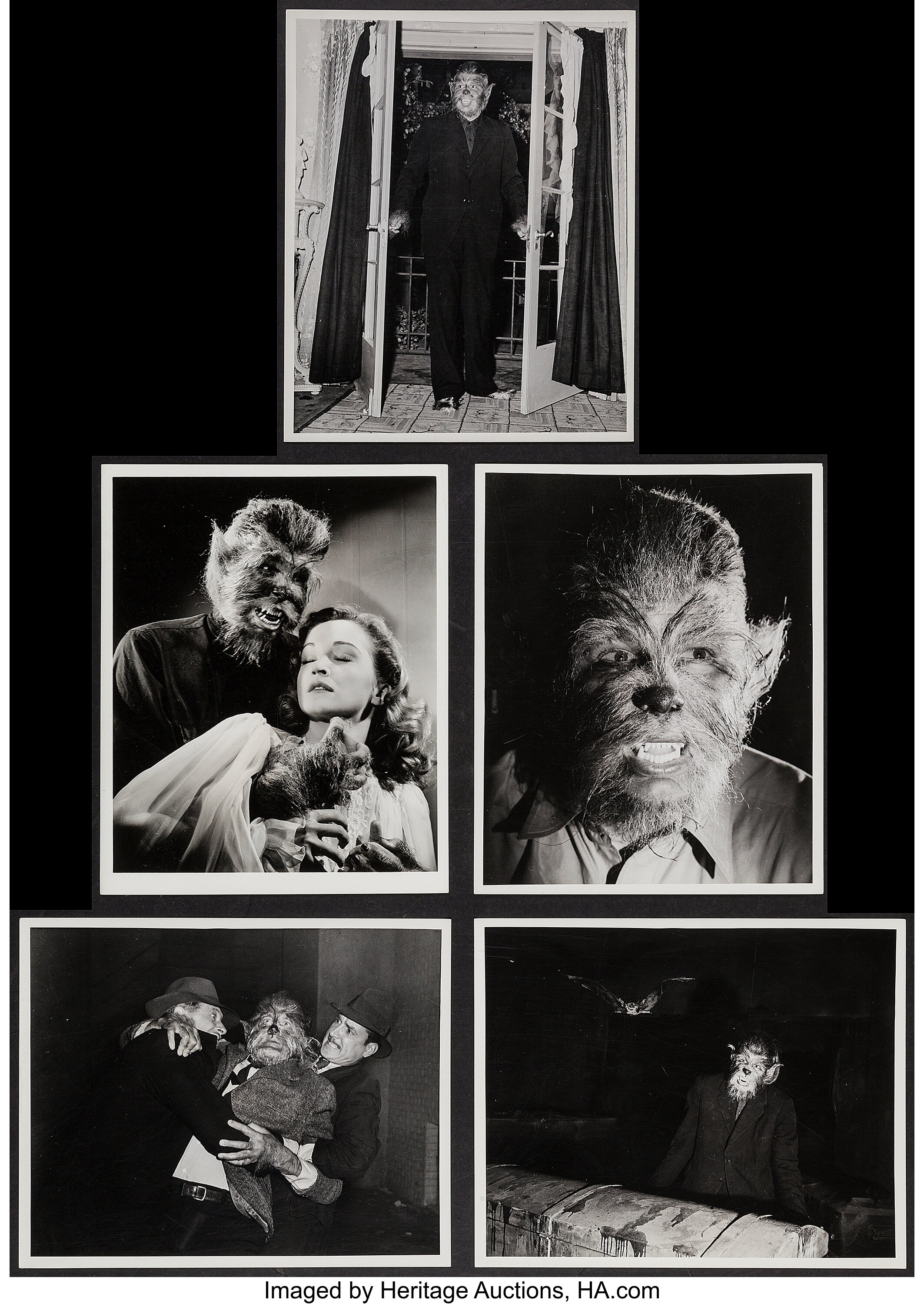 The Return of the Vampire (Columbia, 1943). Photos (5) (8" X 10 ...