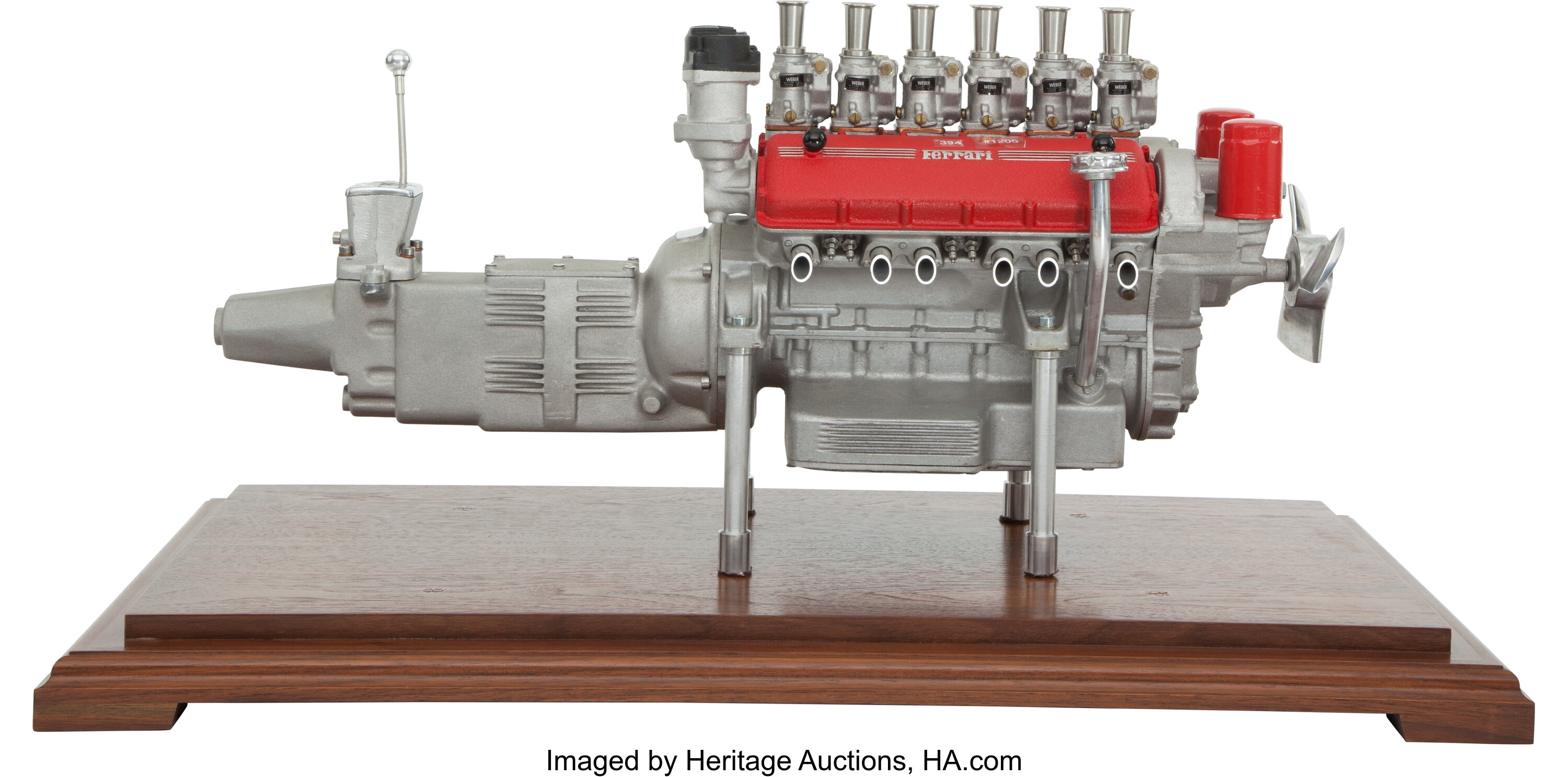 TERZO DALIA SCALE MODEL FERRARI 250 GT COMPETITION ENGINE. 9-1/2 x ...
