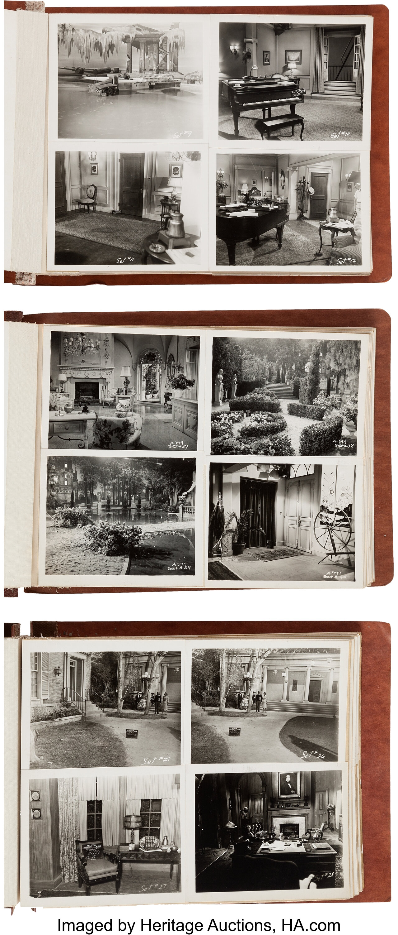 A Group of Set Photographs from Three Films, 1950s.... Movie/TV | Lot ...