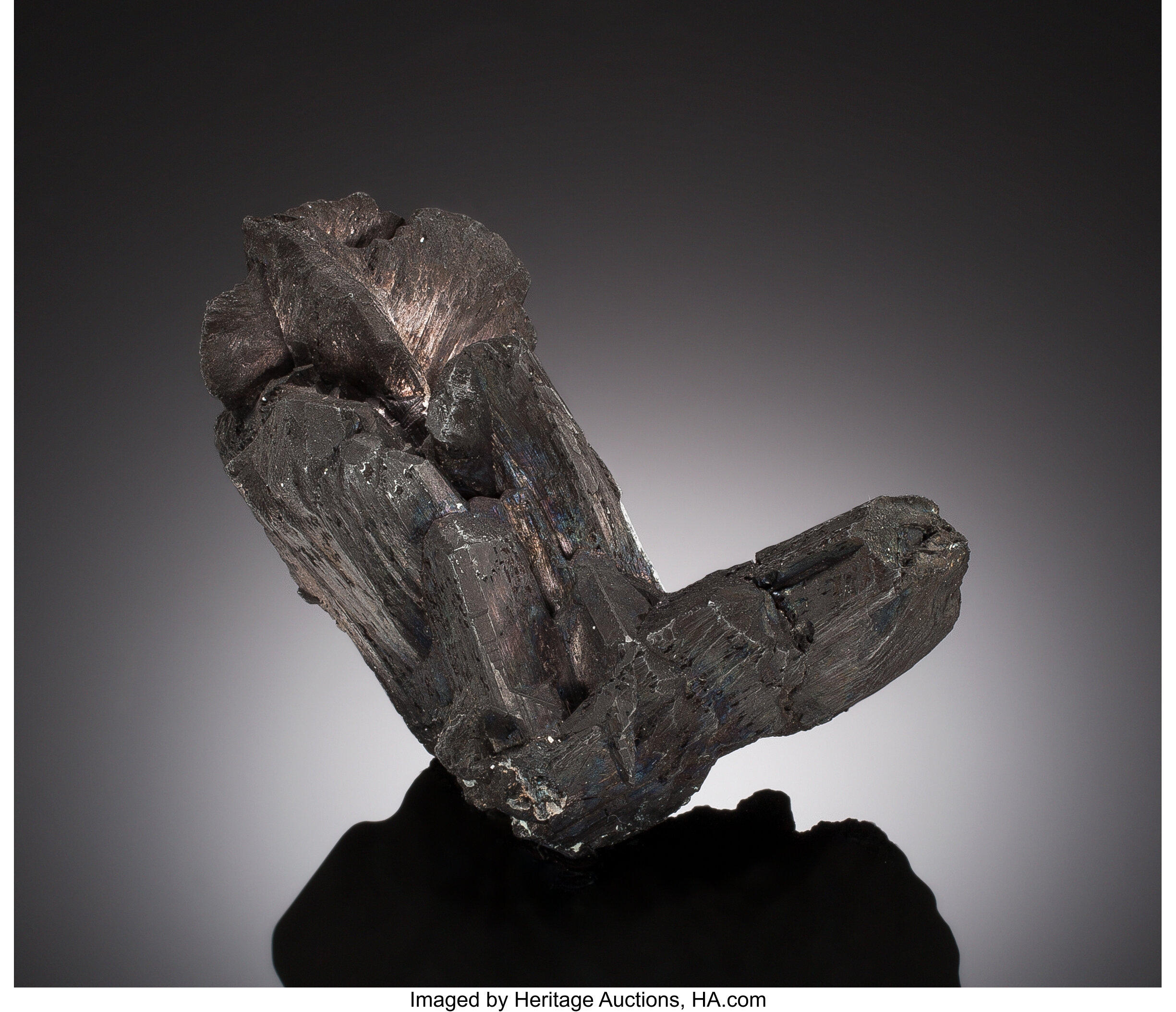CHALCOCITE. Messina Mine, Number 5 Shaft, Messina District, Limpopo ...