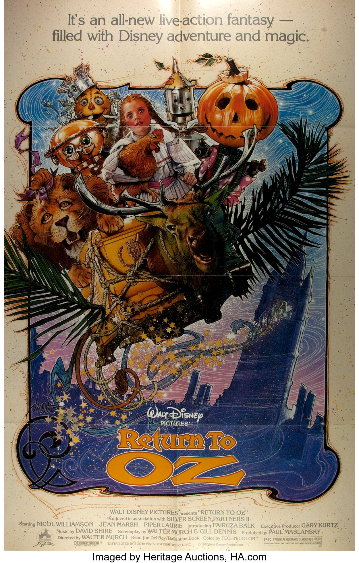 [Movie Posters]. Group of Three Disney Movie Posters. Includes | Lot ...