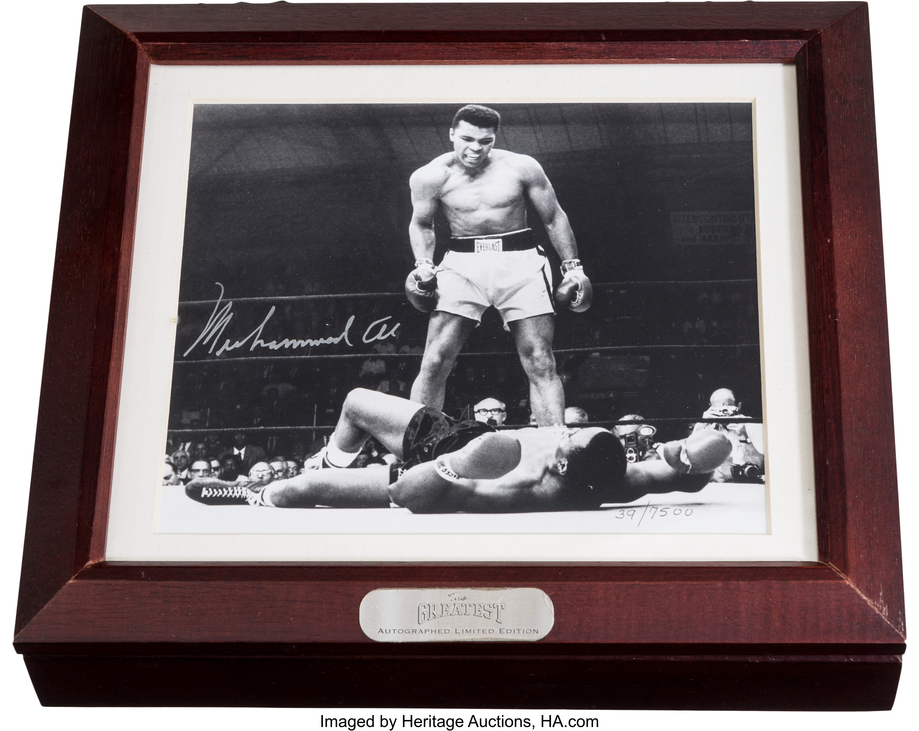 1993 Muhammad Ali Signed Fossil Watch With Display Container. ... | Lot ...