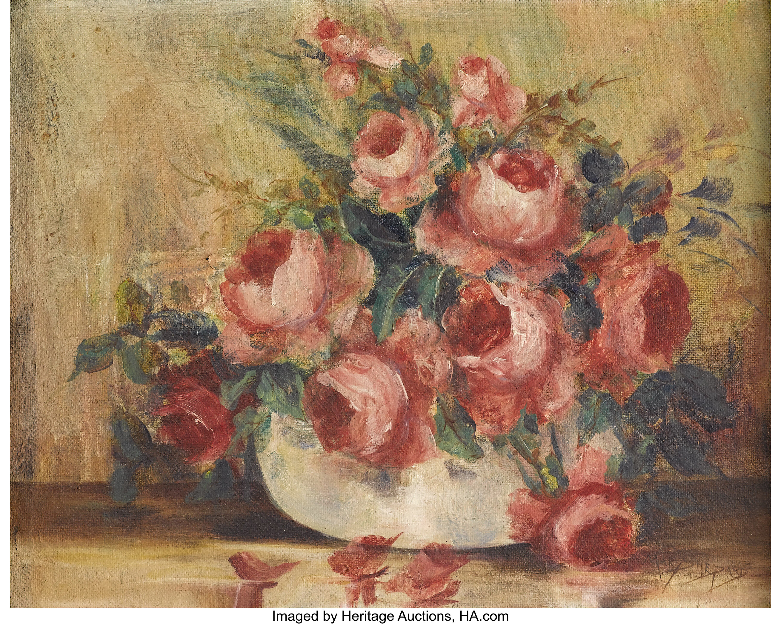 MARY SHEPPARD (1857-1948). Untitled Still Life. Oil on masonite. | Lot ...