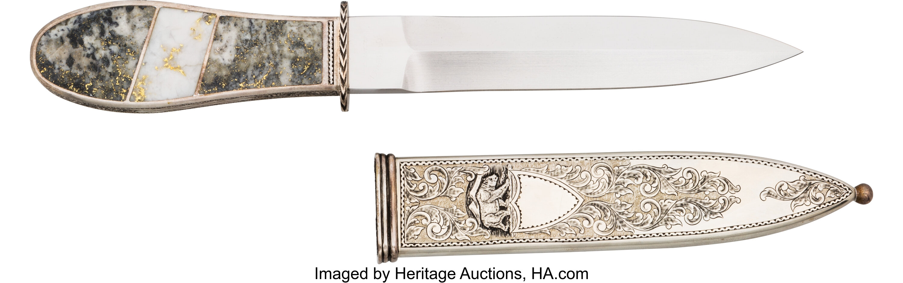 Michael Price-Style San Francisco Bowie Knife by Sornberger.... | Lot ...