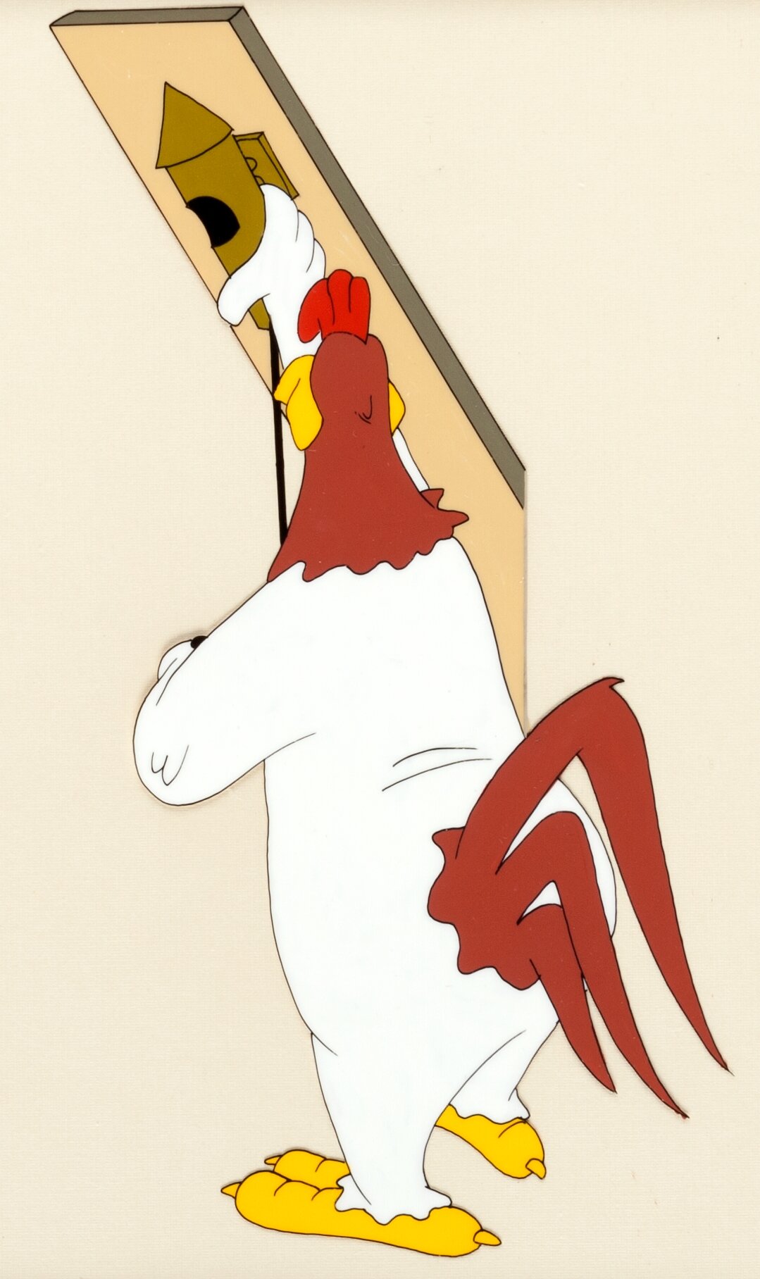 Weasel Stop Foghorn Leghorn Production Cel (Warner Brothers, | Lot ...