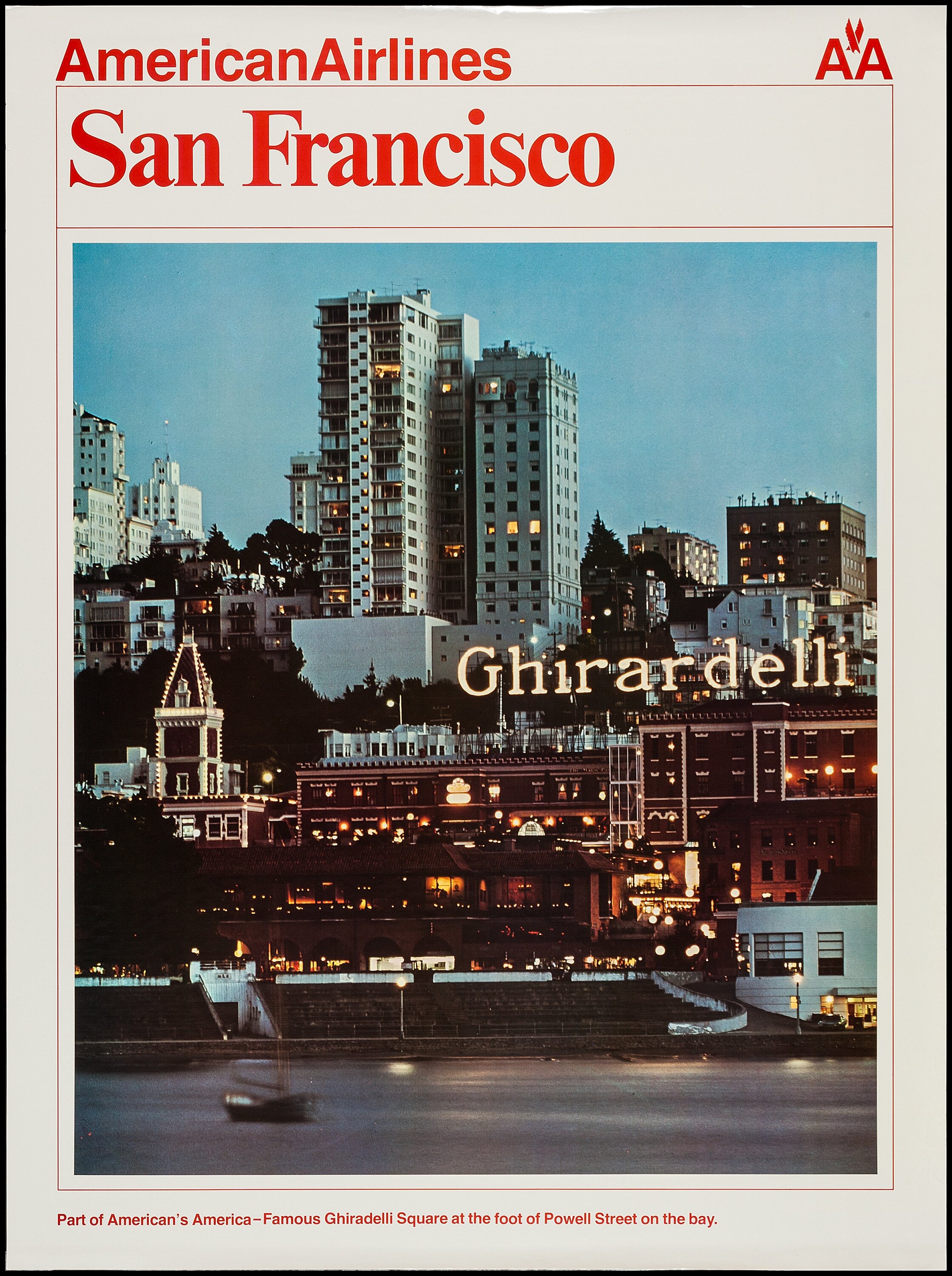 American Airlines Travel Poster Lot (AA, 1970s). Travel Posters (3 ...