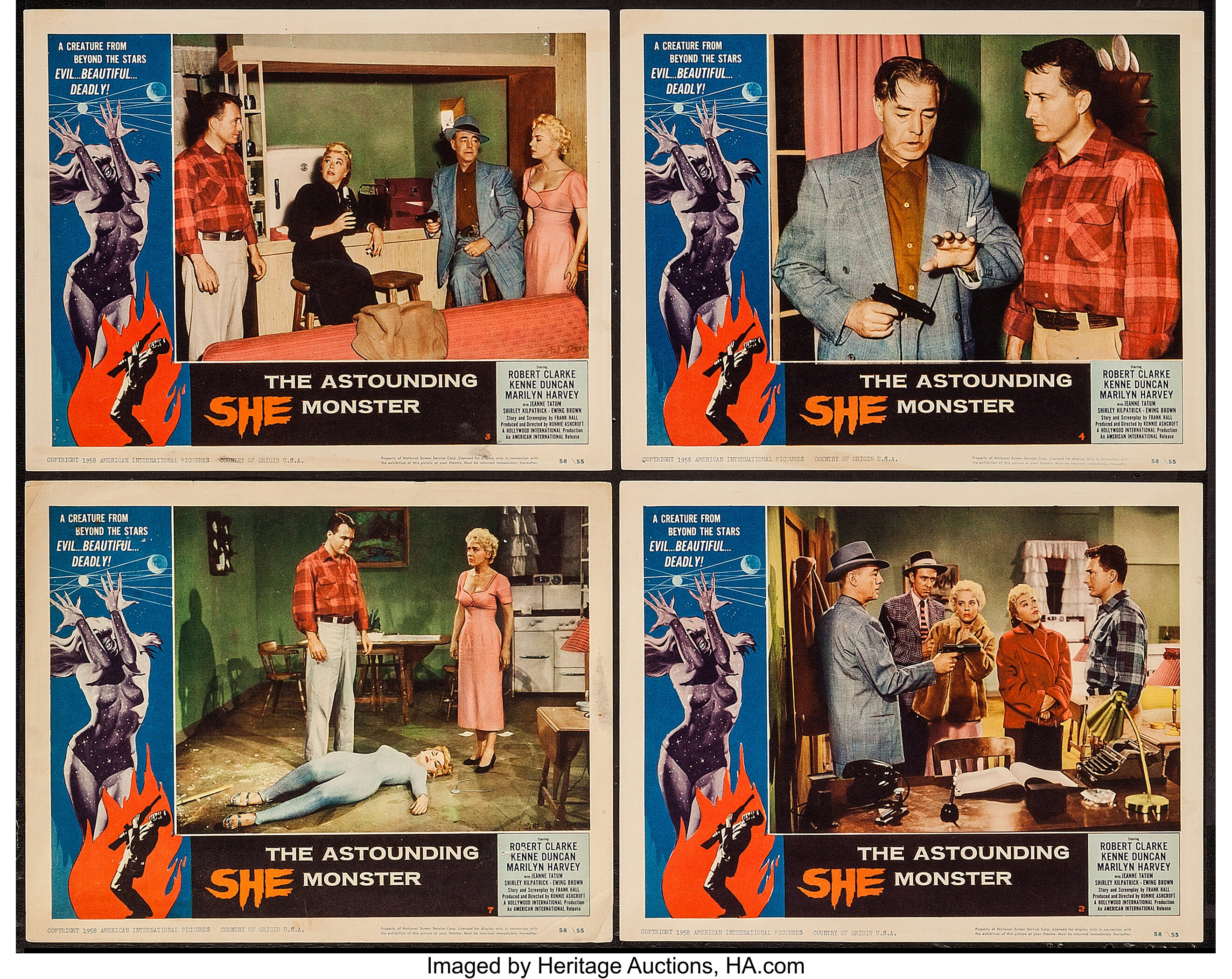 The Astounding She Monster (American International, 1958). Lobby | Lot ...